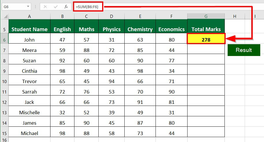  Excel 