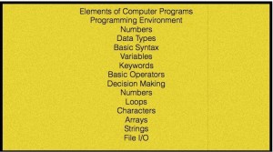 Computer Programming Language - Program & Process