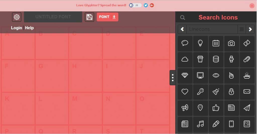 Icon Font Pack | 10 Free Tools To Build Your own Icon Font Pack