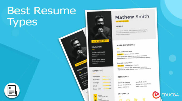 Different & Best Resume Types for An Attractive Impression