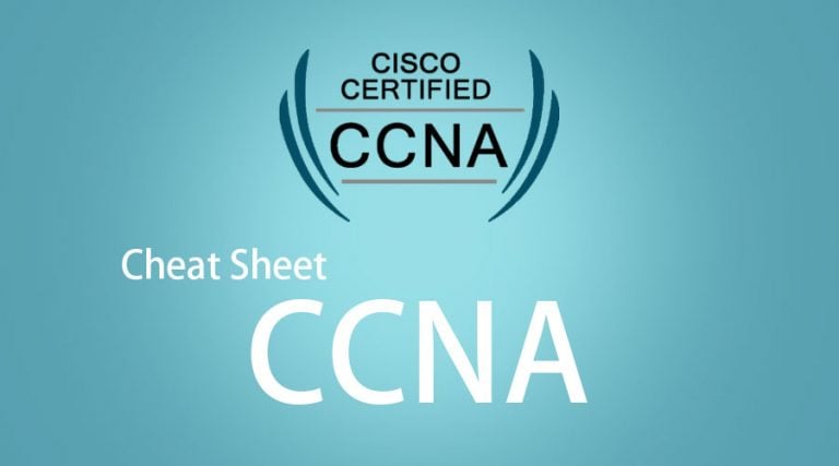 Cheat sheet CCNA | A Quick Glance of Cheat Sheet CCNA