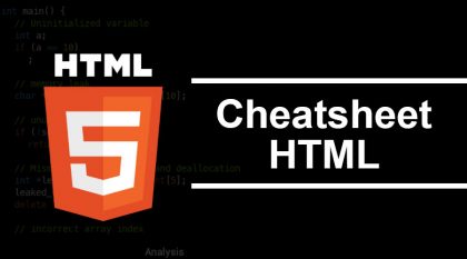 Cheat Sheet HTML | Helpful Cheat Sheet For Latest HTML5 Version