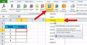 CHOOSE Function in Excel (Formula, Examples) | How to use CHOOSE?