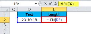 LEN in Excel (Formula, Examples) | How to Use LEN Function in Excel?
