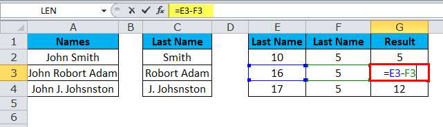 LEN In Excel Formula Examples How To Use LEN Function In Excel 