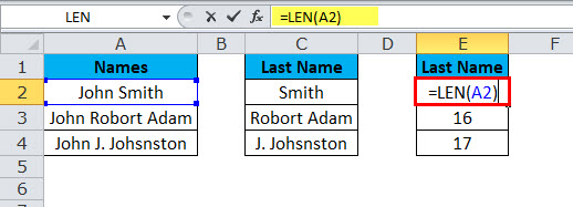 LEN In Excel Formula Examples How To Use LEN Function In Excel 