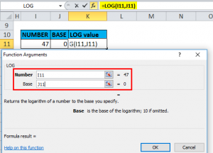 LOG in Excel (Formula, Examples) | How to Use LOG Function?