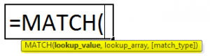 MATCH in Excel (Formula, Examples) | How to Use MATCH Function?