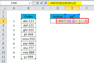 MATCH in Excel (Formula, Examples) | How to Use MATCH Function?
