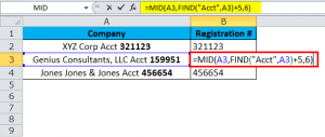 Mid in Excel (Formula, Examples) | How to use Mid Function?