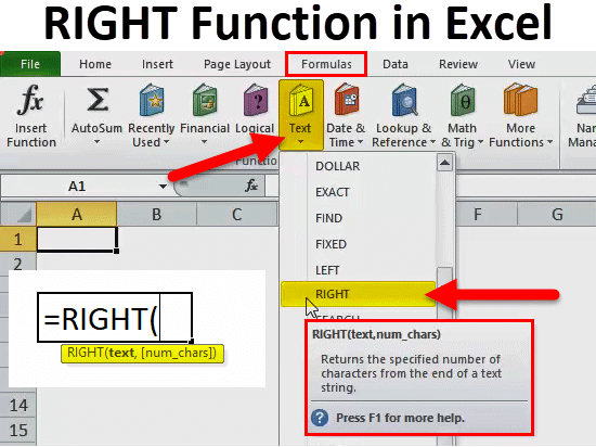RIGHT Function In Excel Formula Examples How To Use RIGHT 