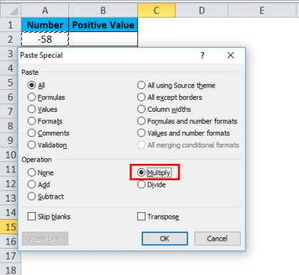 ABS in Excel (Formula, Examples) | How to Use ABS Function?