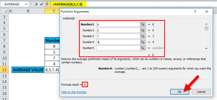 AVERAGE in Excel (Formula, Examples) | How to Use AVERAGE Function