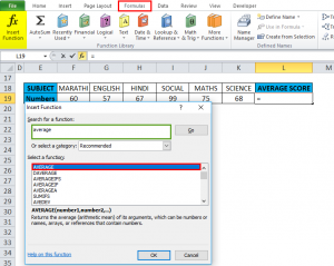 AVERAGE in Excel (Formula, Examples) | How to Use AVERAGE Function