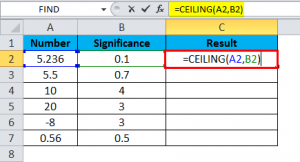 CEILING in Excel (Formula,Examples) | How to Use CEILING in Excel?