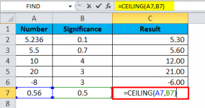 CEILING in Excel (Formula,Examples) | How to Use CEILING in Excel?