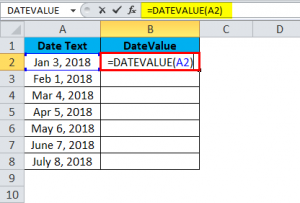 DATEVALUE in Excel (Formula, Examples) | Use of DATEVALUE Function