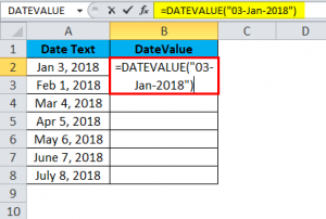 DATEVALUE in Excel (Formula, Examples) | Use of DATEVALUE Function