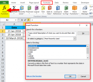 DATEVALUE in Excel (Formula, Examples) | Use of DATEVALUE Function