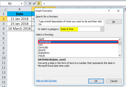DATEVALUE in Excel (Formula, Examples) | Use of DATEVALUE Function