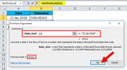 DATEVALUE in Excel (Formula, Examples) | Use of DATEVALUE Function