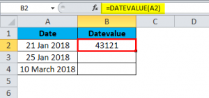 DATEVALUE in Excel (Formula, Examples) | Use of DATEVALUE Function