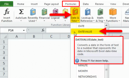 DATEVALUE in Excel (Formula, Examples) | Use of DATEVALUE Function