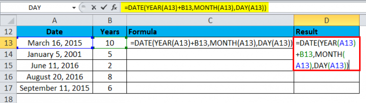 Day In Excel Formula Examples How To Use Day Function