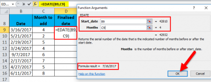 EDATE in Excel (Formula, Examples) | How to Use EDATE in Excel