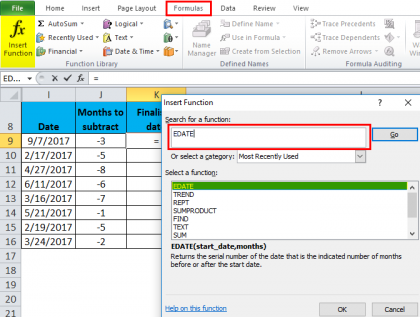 EDATE in Excel (Formula, Examples) | How to Use EDATE in Excel