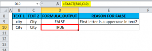 EXACT Function in Excel (Formula, Examples) | How to Use EXACT?