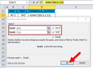 EXACT Function in Excel (Formula, Examples) | How to Use EXACT?