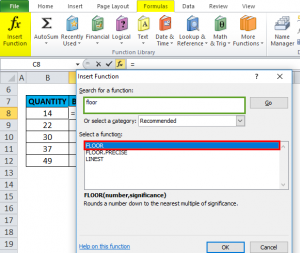 FLOOR in Excel (Formula, Examples) | How to Use FLOOR Function?