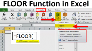 FLOOR in Excel (Formula, Examples) | How to Use FLOOR Function?