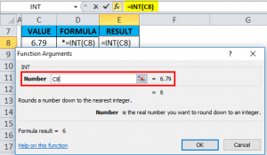 INT in Excel (Formula, Examples) | How to Use INT Function?