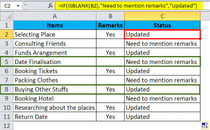 ISBLANK in Excel (Formula,Examples) | How to Use ISBLANK Function?