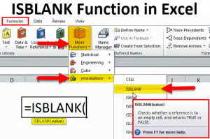 ISBLANK in Excel (Formula,Examples) | How to Use ISBLANK Function?