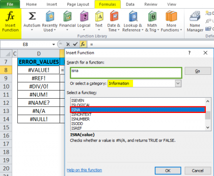 ISNA in Excel (Formula, Examples) | How to use ISNA Function?