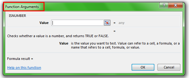 Excel If Value Is Not Number