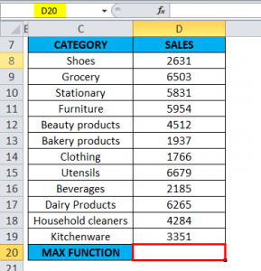 MAX in Excel (Formula, Examples) | How to Use MAX Function?