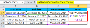 NETWORKDAYS in Excel (Formula, Examples) | Use Of NETWORKDAYS