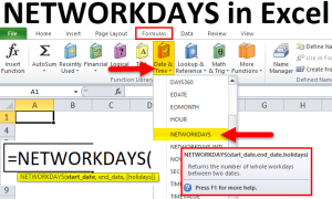 NETWORKDAYS in Excel (Formula, Examples) | Use Of NETWORKDAYS