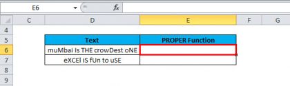 PROPER in Excel (Formula, Examples) | How to Use PROPER Function?