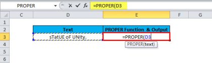 PROPER in Excel (Formula, Examples) | How to Use PROPER Function?