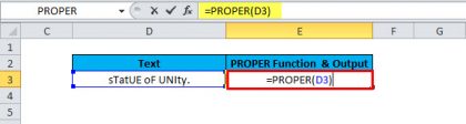 PROPER in Excel (Formula, Examples) | How to Use PROPER Function?