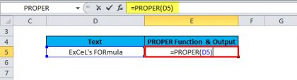 PROPER in Excel (Formula, Examples) | How to Use PROPER Function?