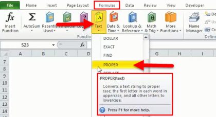 PROPER in Excel (Formula, Examples) | How to Use PROPER Function?