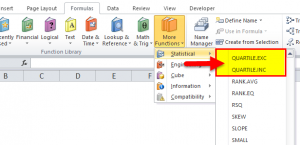 QUARTILE in Excel (Formula, Examples) | Use of QUARTILE Function