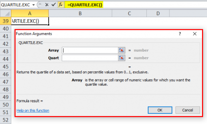 QUARTILE in Excel (Formula, Examples) | Use of QUARTILE Function