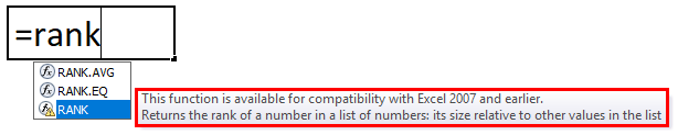 RANK In Excel Formula Examples How To Use RANK Function 